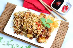 Pan Fried Rice Rolls – Veggie Craving